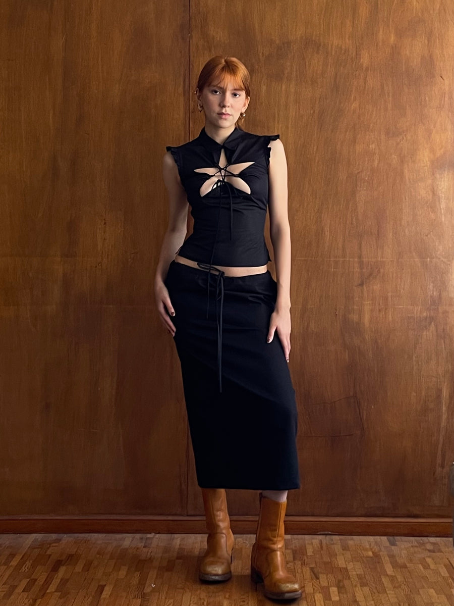 Angel Star Top Black – ABL